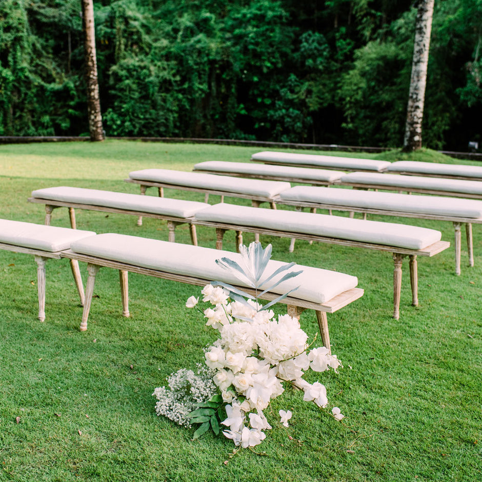 Bali Event Hire | Bench seating hire – balieventhire